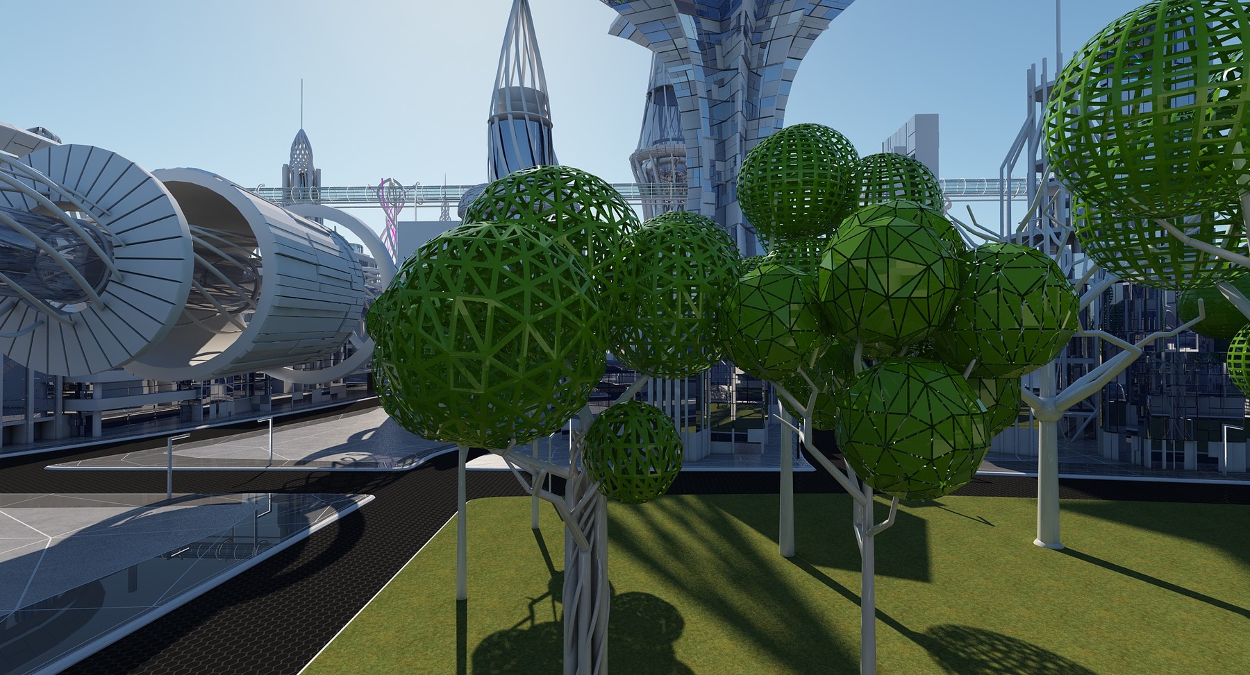 ArtStation - Future City HD 2018 | Resources