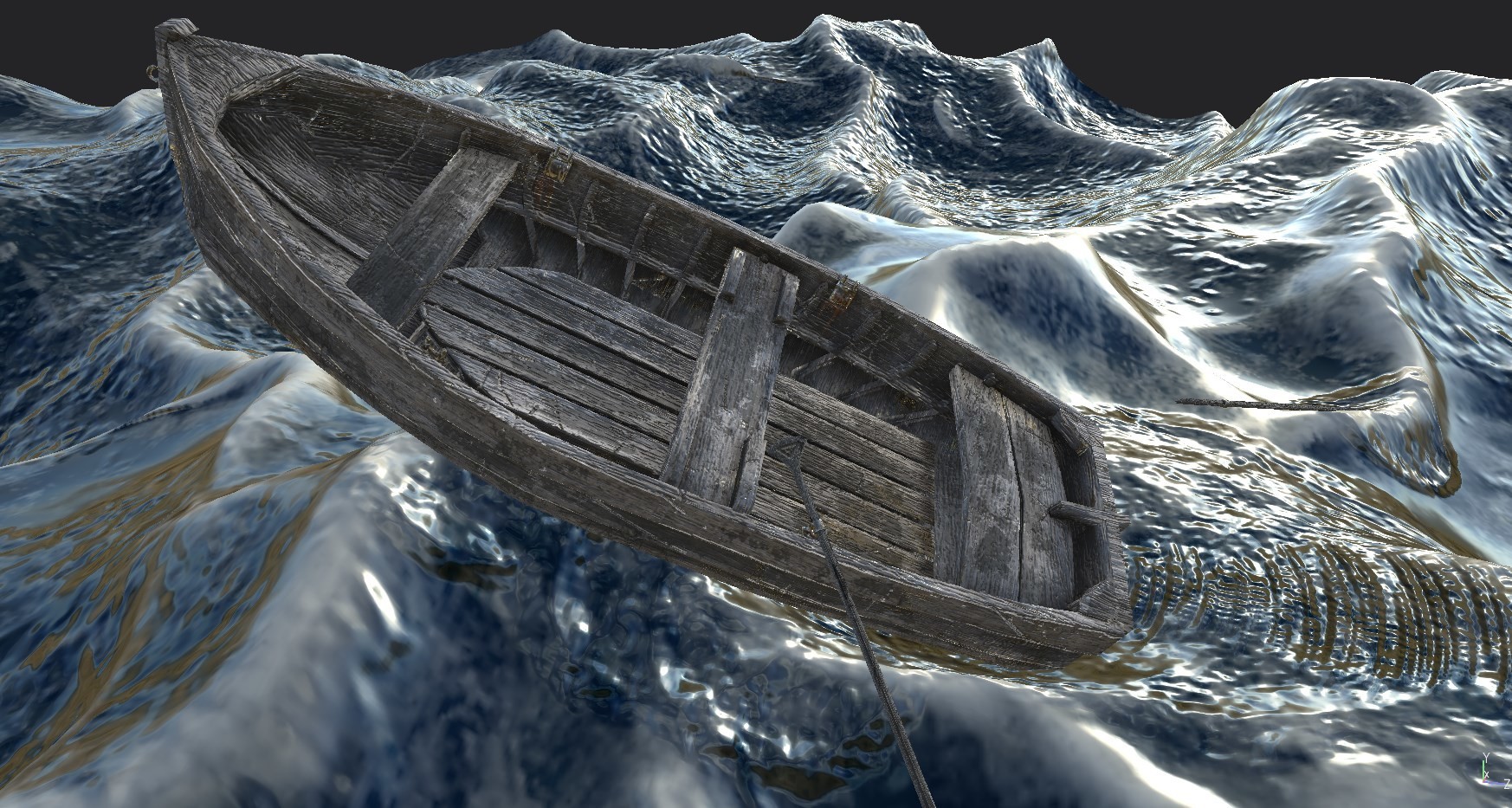 ArtStation - Boat Scene {PBR} | Resources