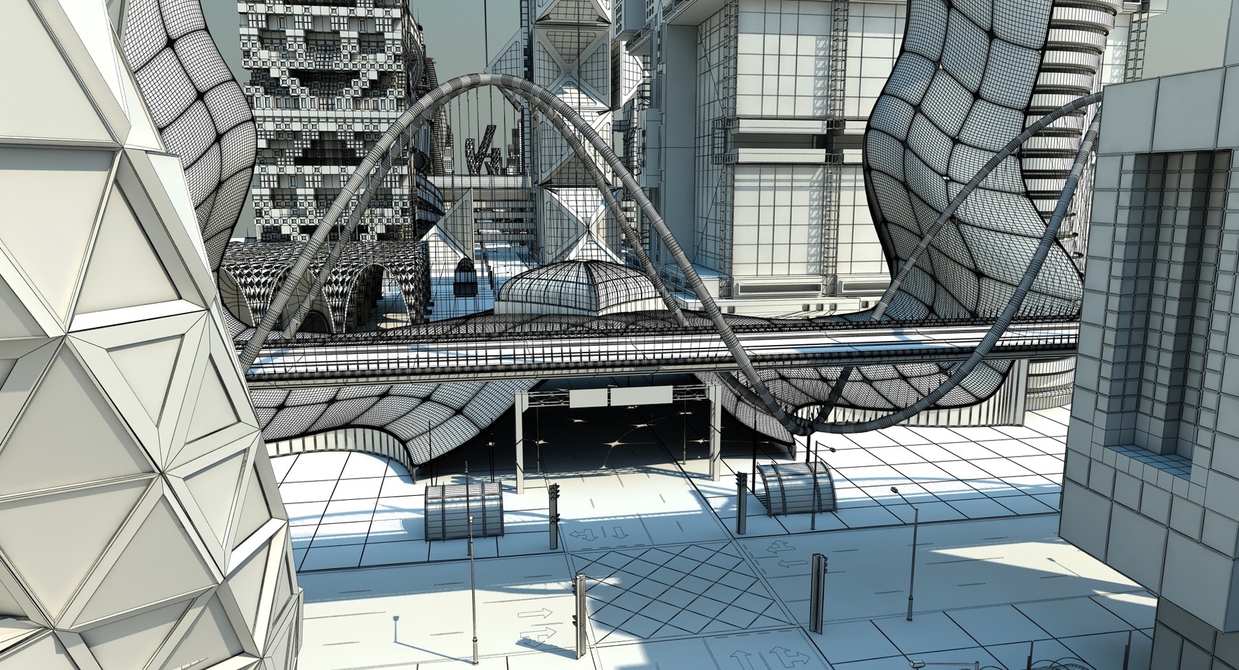 ArtStation - Future City HD 6 | Resources