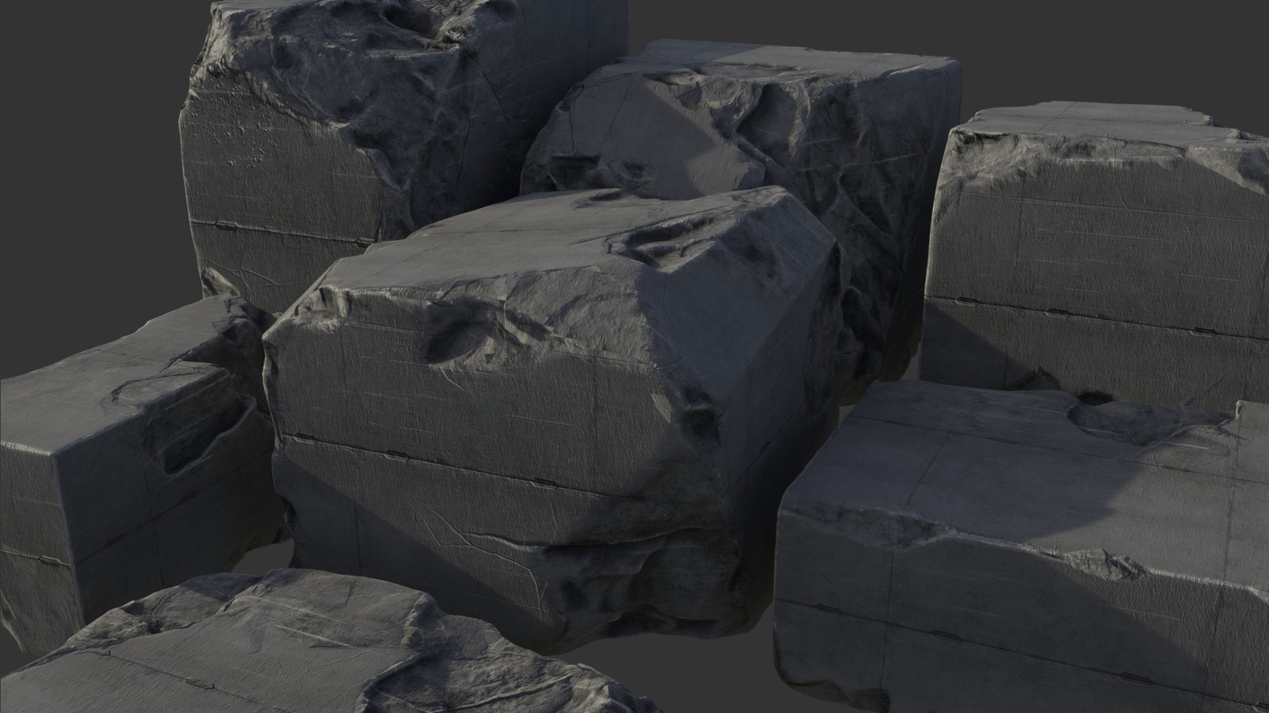 ArtStation - Stone Blocks | Game Assets
