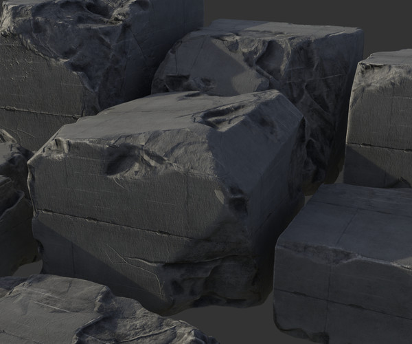 ArtStation - Stone Blocks | Game Assets
