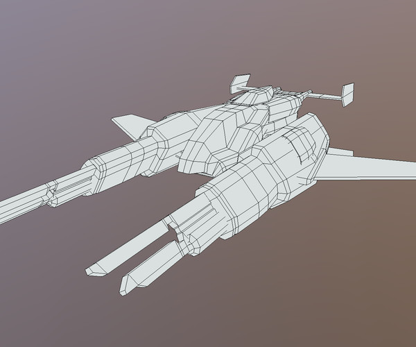 ArtStation - Spacefighter | Game Assets