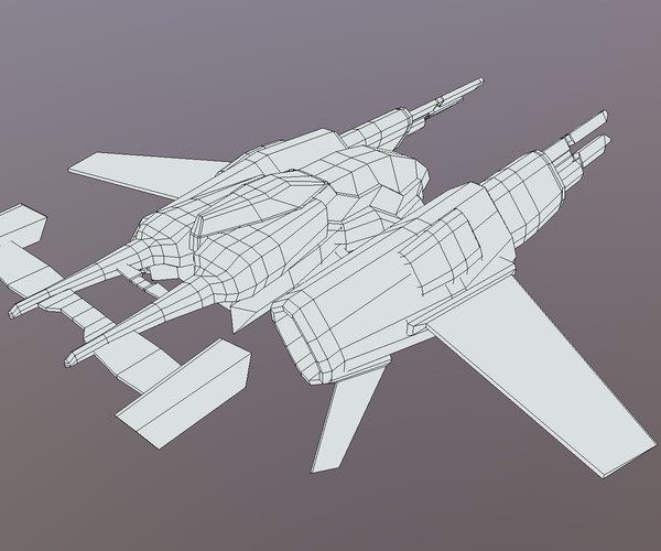 ArtStation - Spacefighter | Game Assets