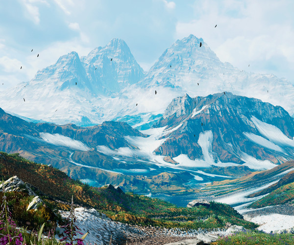 ArtStation - Alpine Environment - Unity 2017 .unityPackage | Game Assets