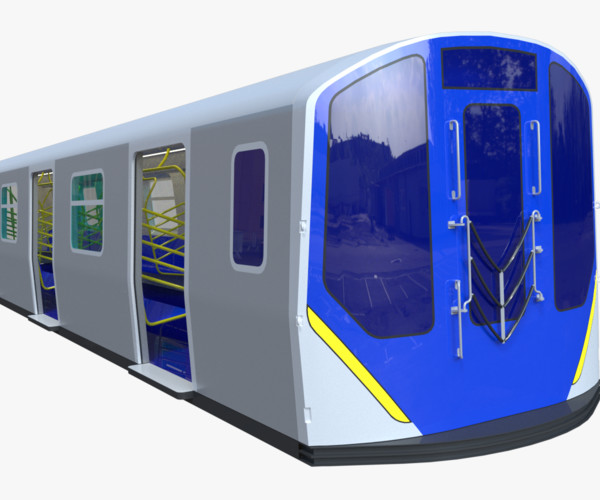 ArtStation - NYC subway car R211 | Game Assets