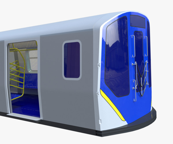 ArtStation - NYC subway car R211 | Game Assets