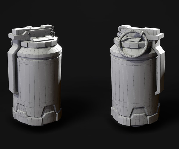 ArtStation - Sci-Fi Grenade | Resources