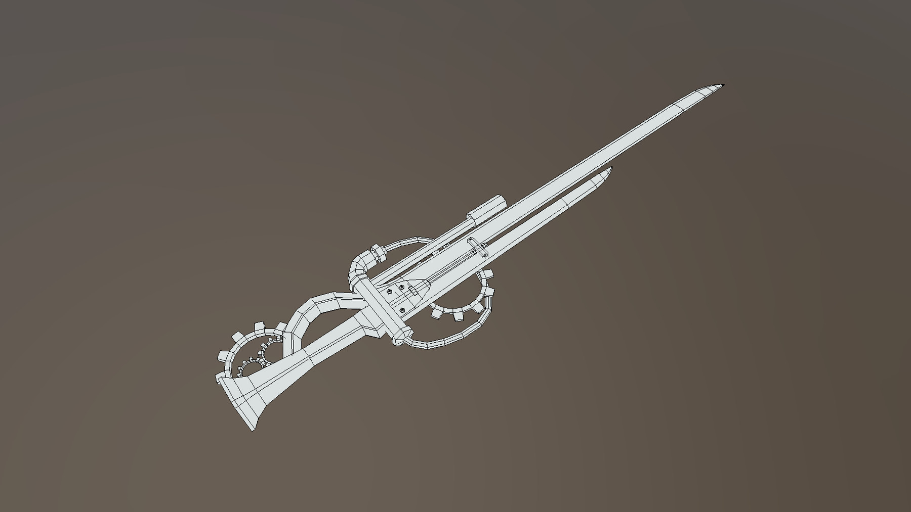 ArtStation - Steampunk Sword | Game Assets