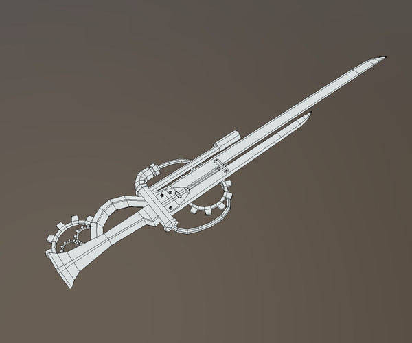 ArtStation - Steampunk Sword | Game Assets
