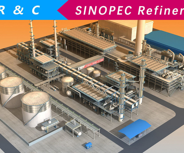 ArtStation - Refinery | Game Assets