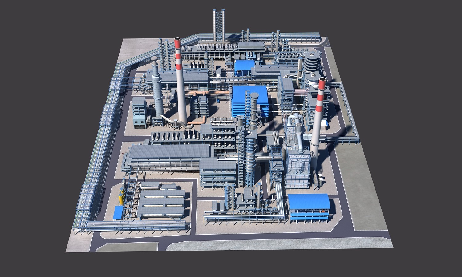 ArtStation - oil Refinery | Resources