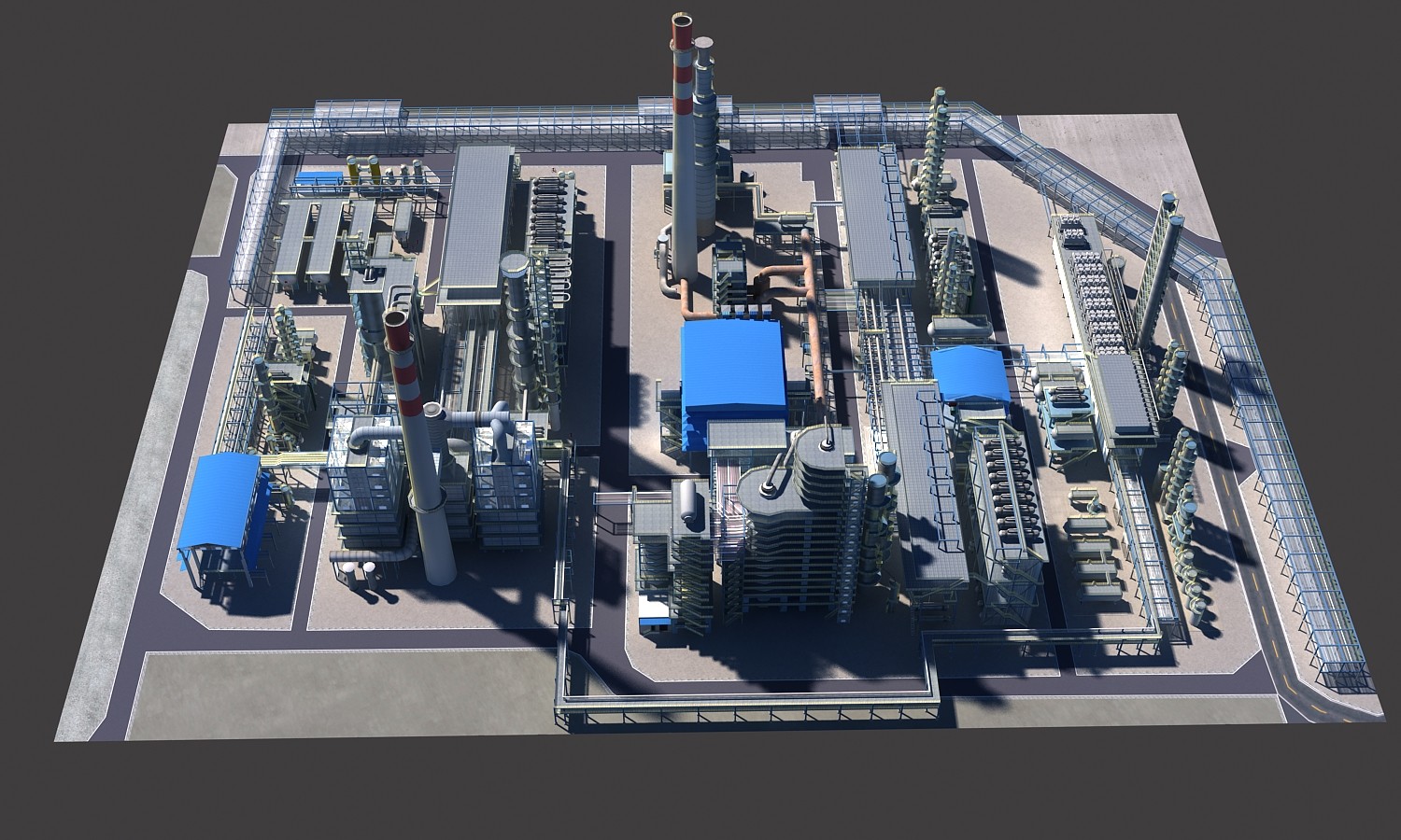 ArtStation - oil Refinery | Resources