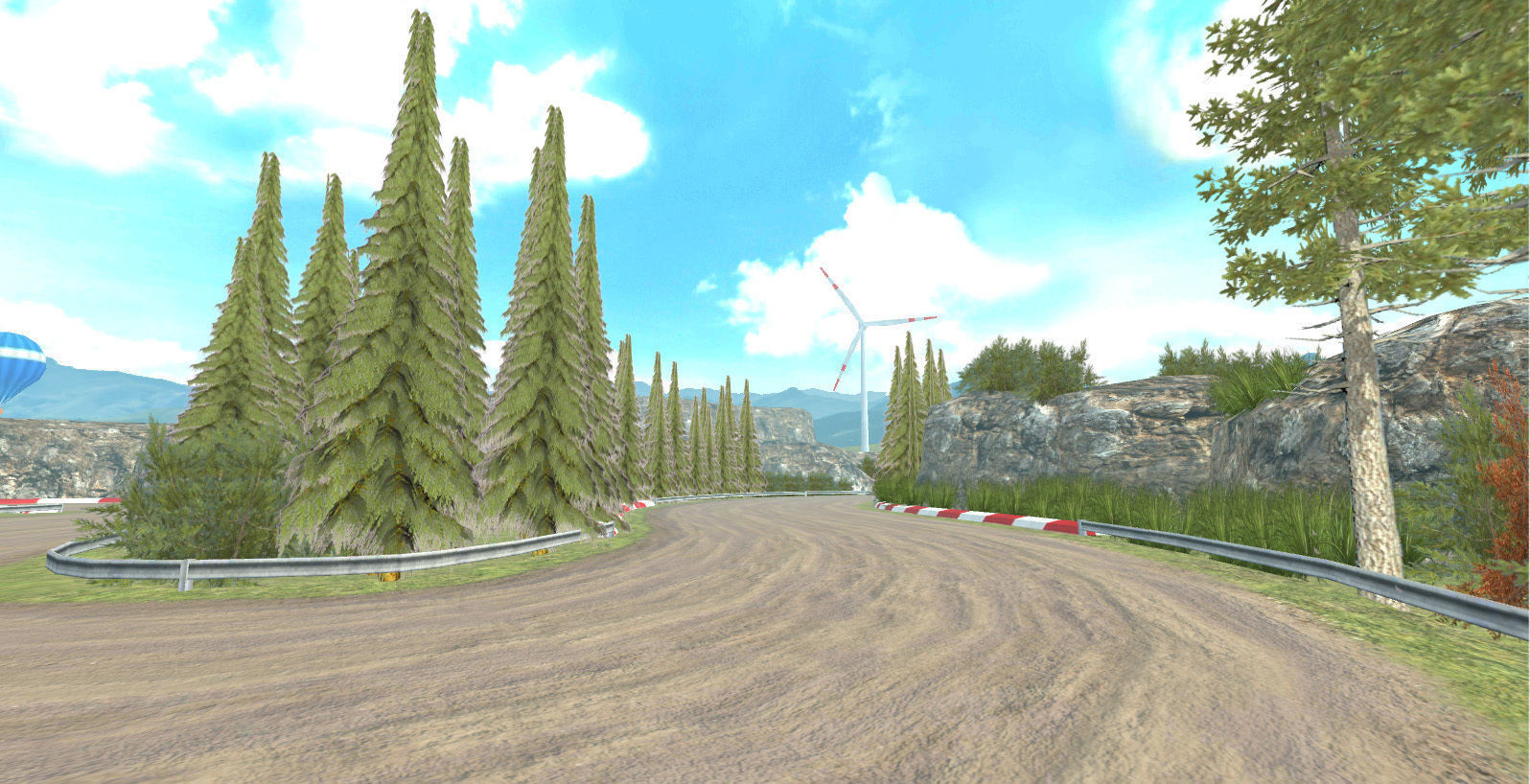 ArtStation - Rally Race Track Road Environment Pack For Mobile Games ...