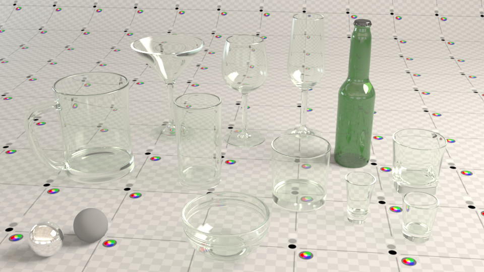 ArtStation - Glass Set - 11pcs | Game Assets