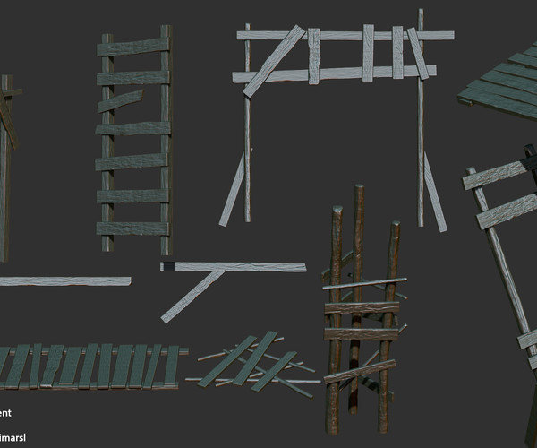 ArtStation - Top-Down Caves Environment Pack | Game Assets