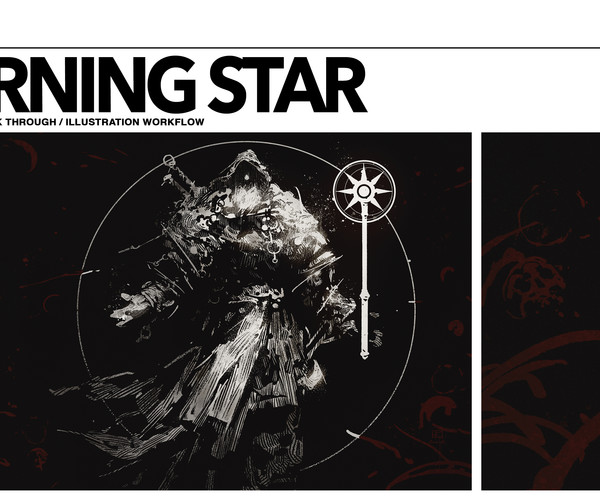 ArtStation - Morning Star - Painting Process walk through ...