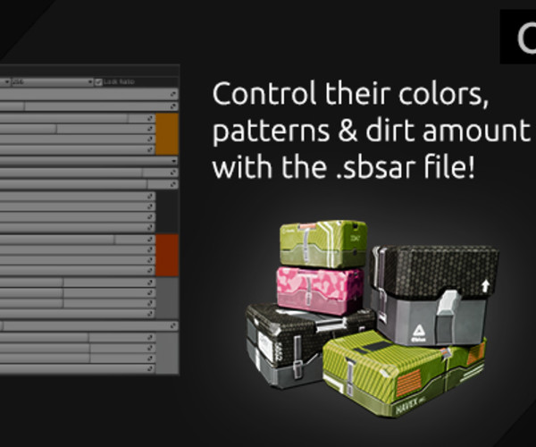 ArtStation - Procedural Industrial Props | Game Assets