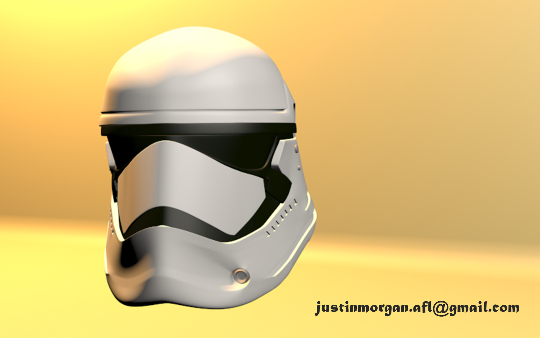 ArtStation - First Order Helmet | Game Assets