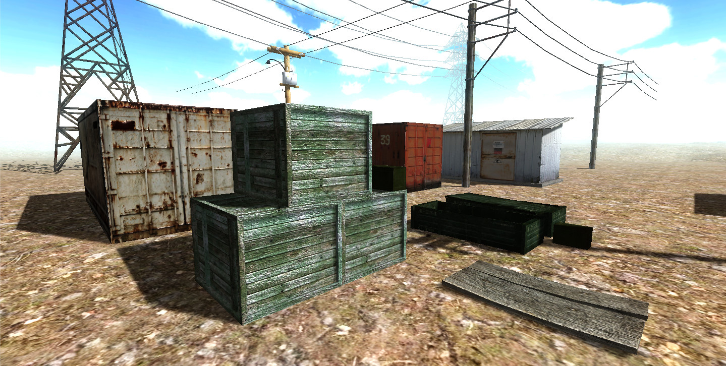 ArtStation - Military Prop Pack Lowpoly Game Ready | Game Assets