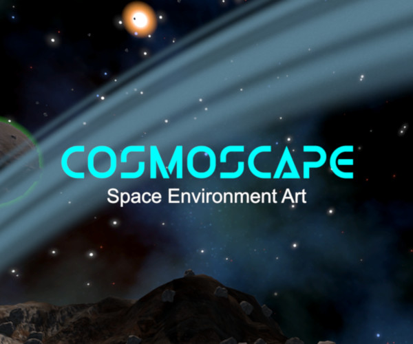 ArtStation - Cosmoscape Space Environment Art | Game Assets