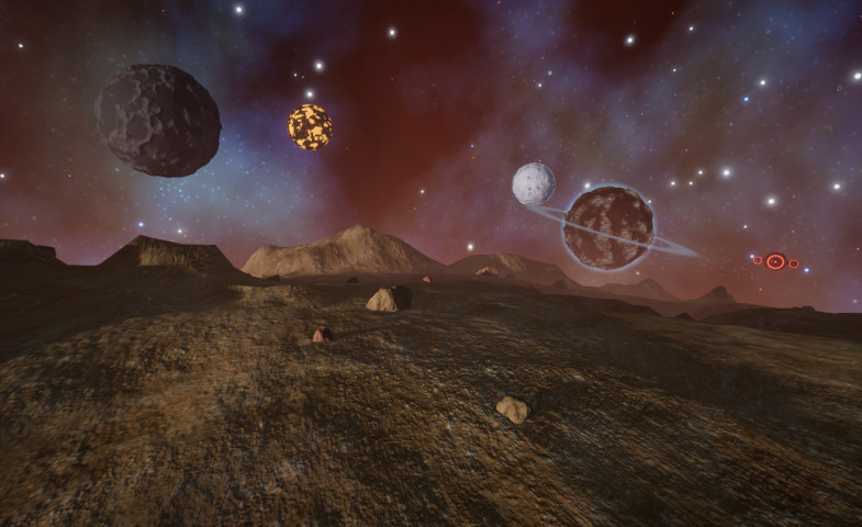 ArtStation - Cosmoscape Space Environment Art | Game Assets