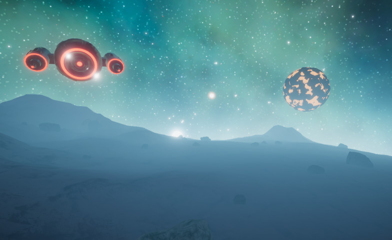 ArtStation - Cosmoscape Space Environment Art | Game Assets