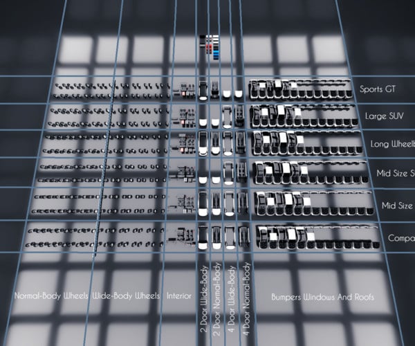 ArtStation - Modular Car Creation Tool | Resources