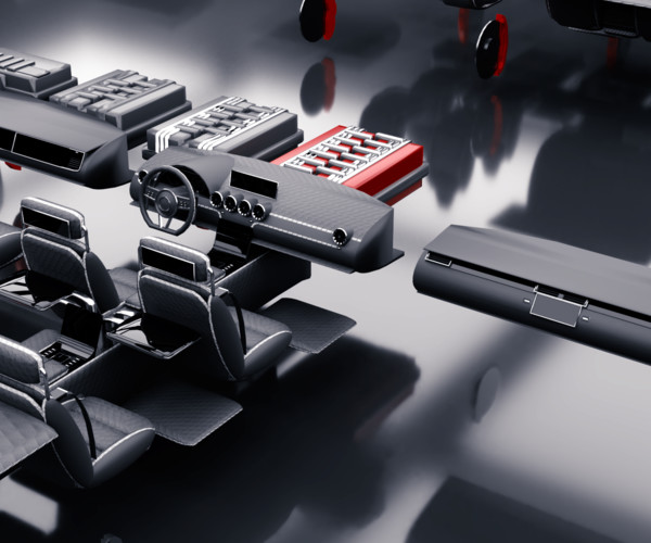 ArtStation - Modular Car Creation Tool | Resources