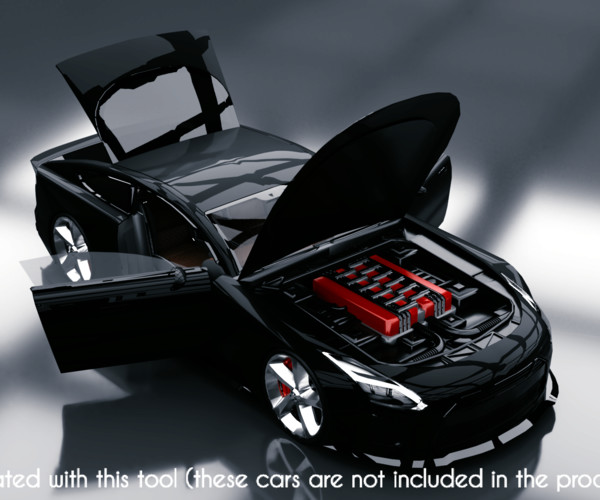 ArtStation - Modular Car Creation Tool | Resources