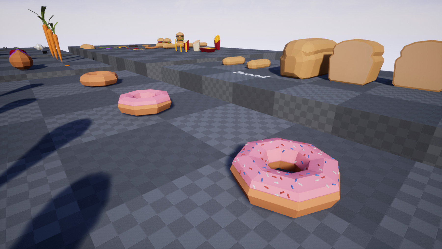 ArtStation - Low Poly Food Pack | UE4 | Game Assets