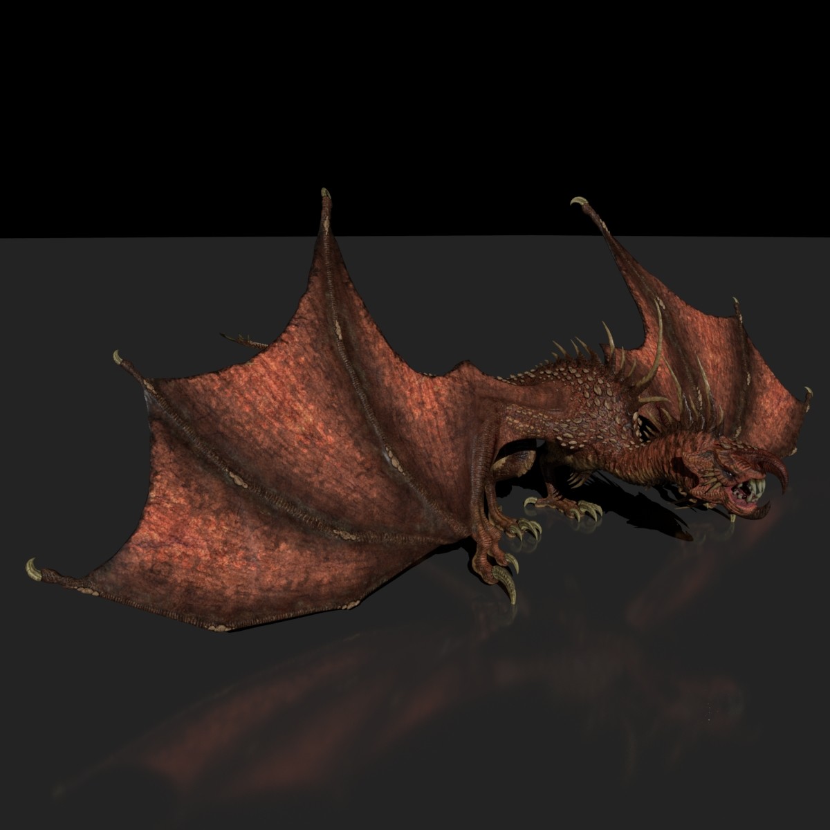 ArtStation - Vulture Dragon Maya rig | Resources