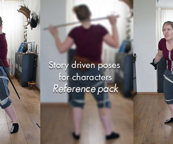 ArtStation - Story driven poses for characters 01. | Resources