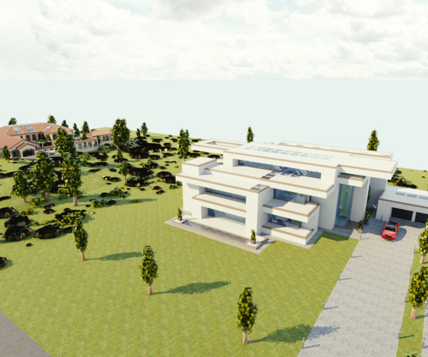 ArtStation - Modular Double Mansion Assets Pack | Resources