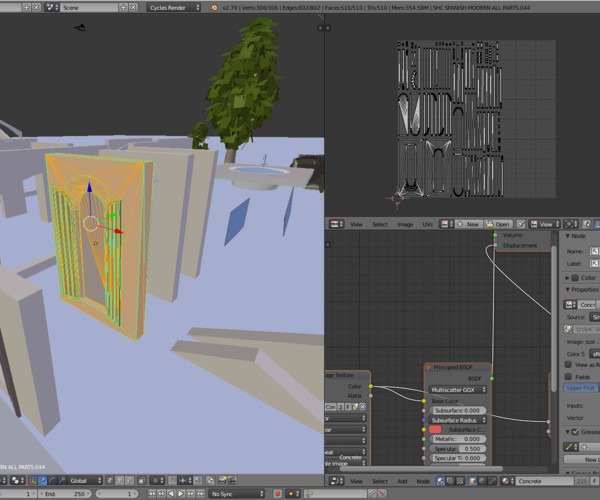 ArtStation - Modular Double Mansion Assets Pack | Resources