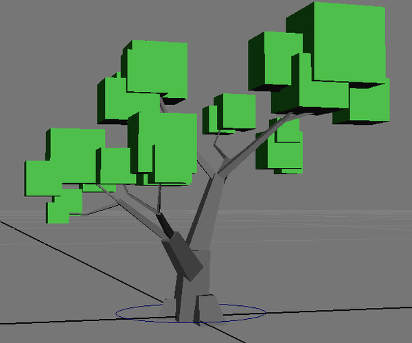 ArtStation - Boxy Forest Maya scenes | Resources