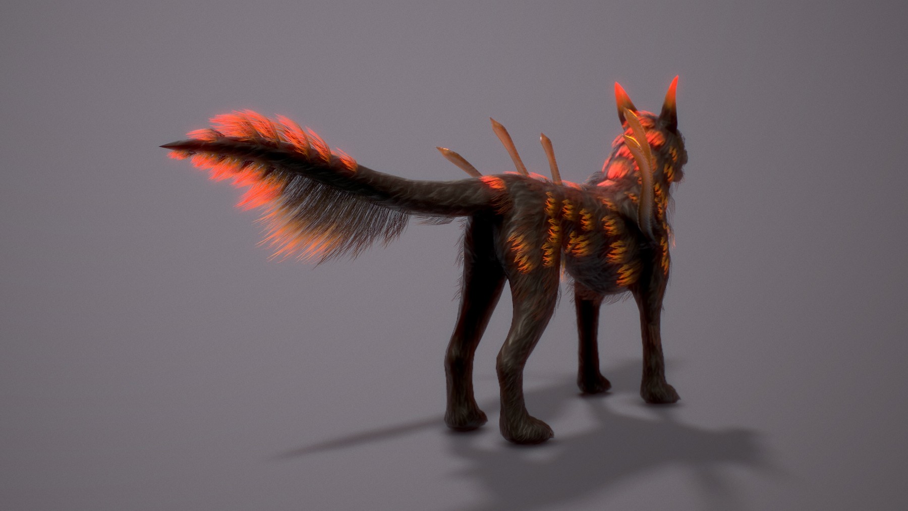 ArtStation - Fire Wolf Maya Rig | Resources