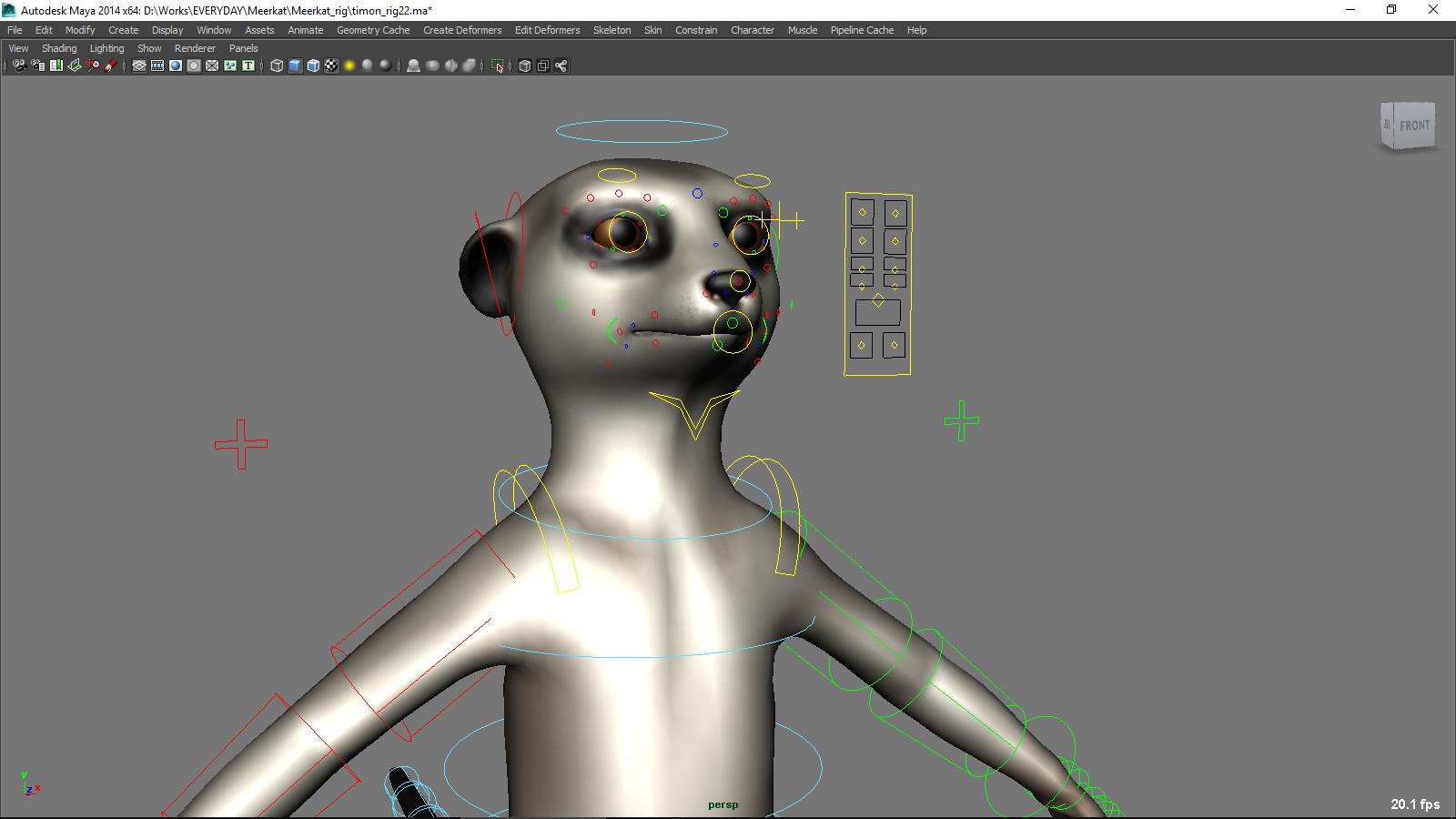 ArtStation - Meerkat Maya Rig | Resources