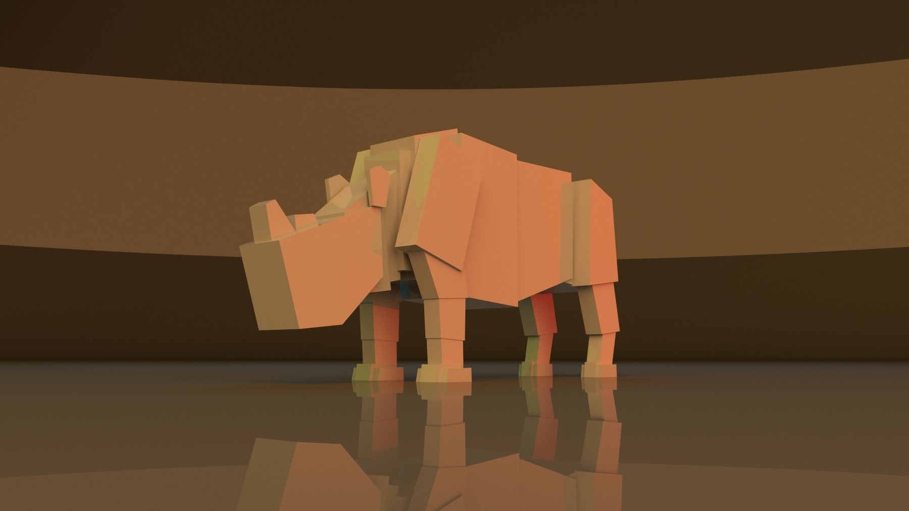 ArtStation - Boxy Rhino Rig | Resources