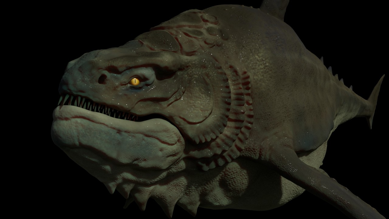ArtStation - Sea Beast Maya Rig | Resources