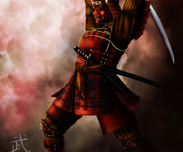 ArtStation - The Red Samurai | Artworks