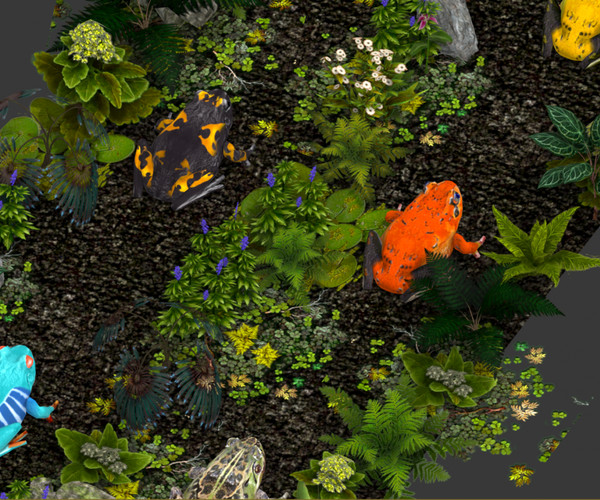 ArtStation - frog collection | Resources