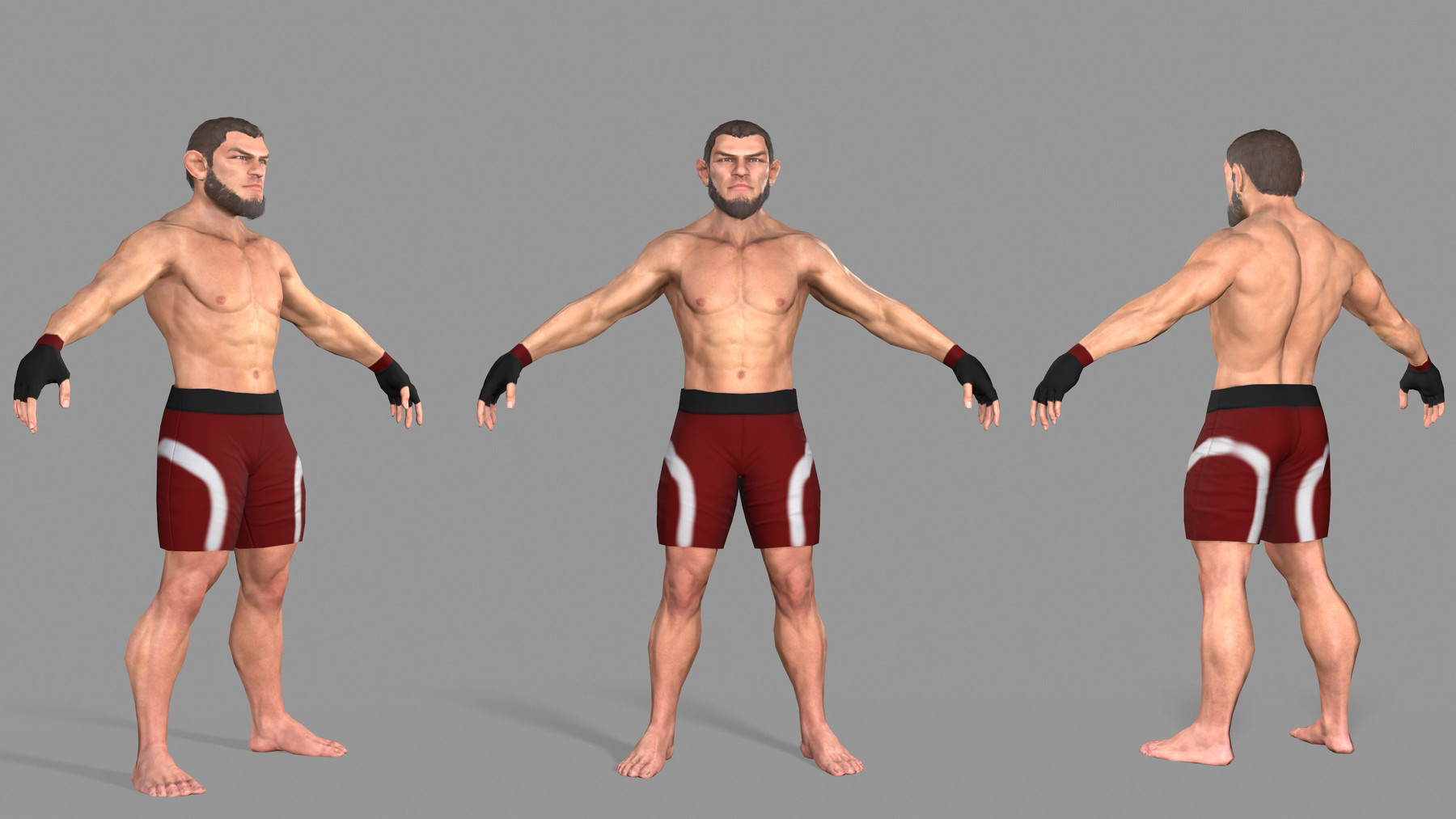 ArtStation - UFC Boxer | Game Assets