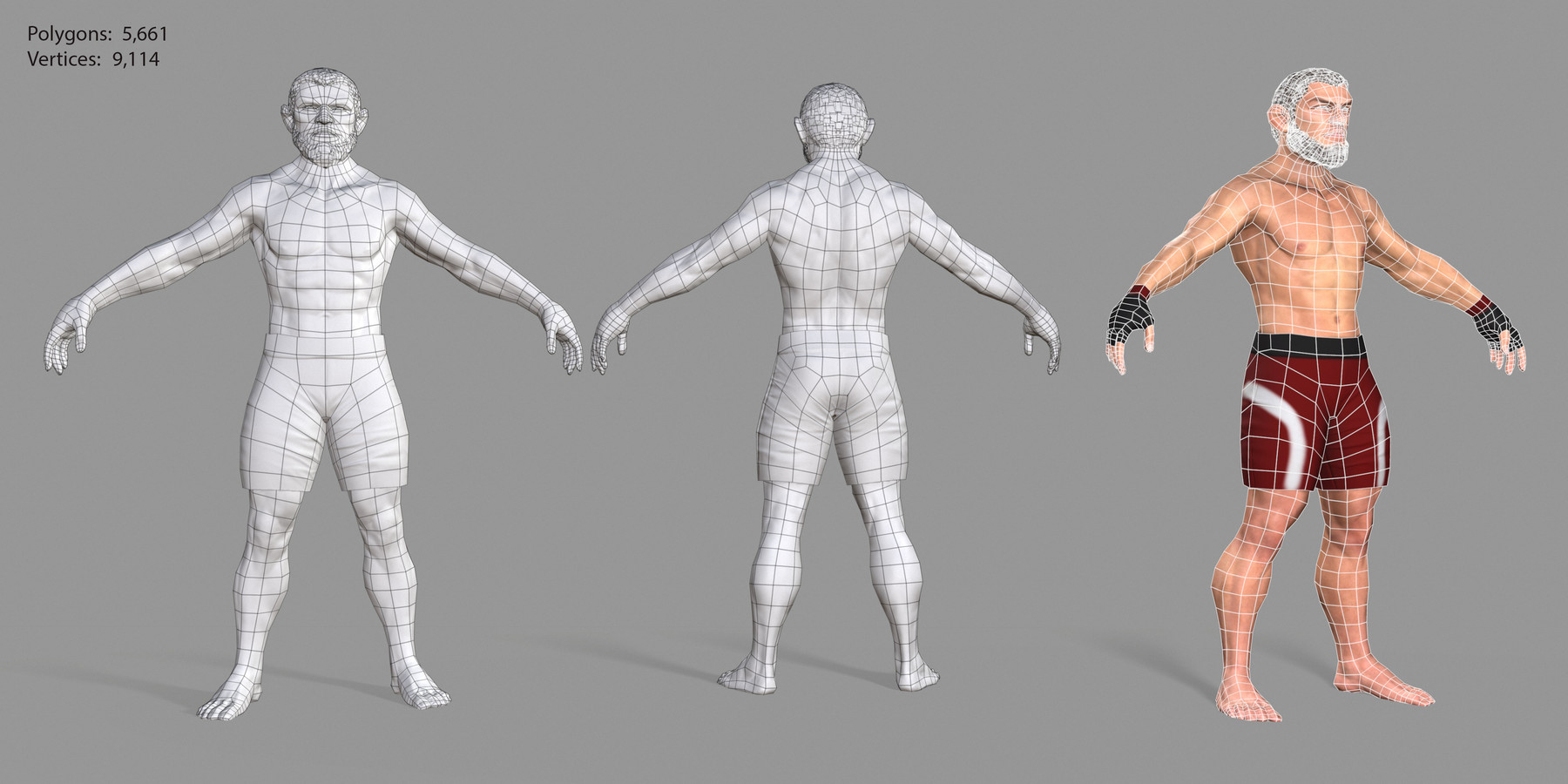 ArtStation - UFC Boxer | Game Assets