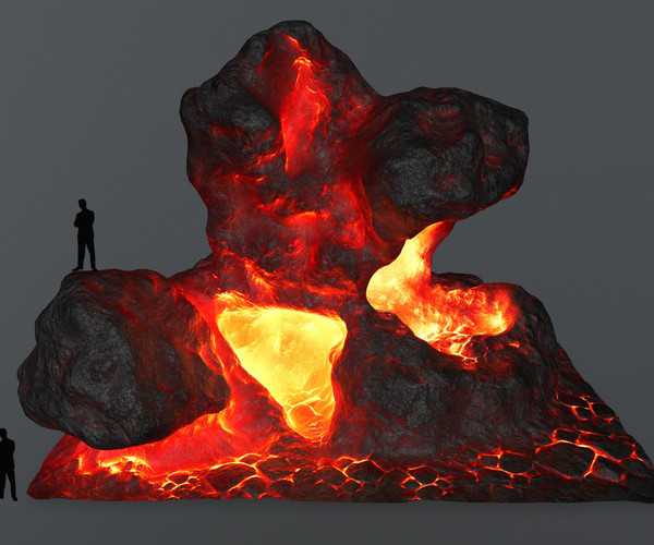 ArtStation - lava rock | Resources