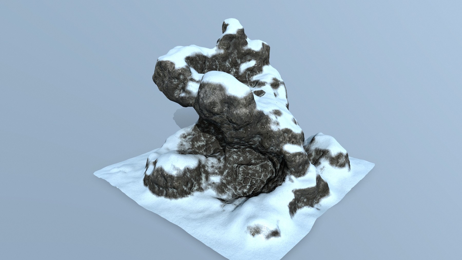 ArtStation - snow rock | Resources