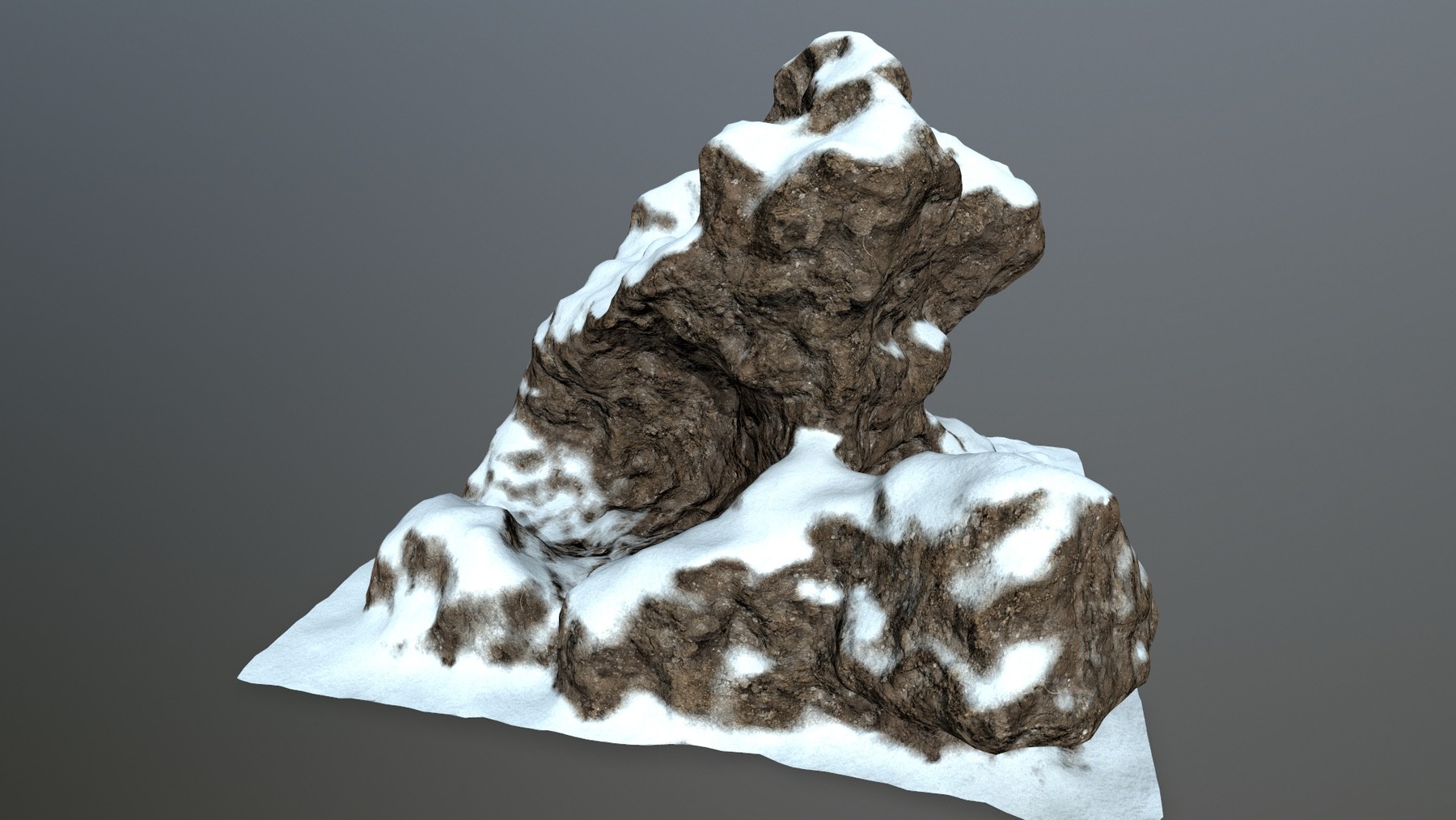 ArtStation - snow rock | Resources