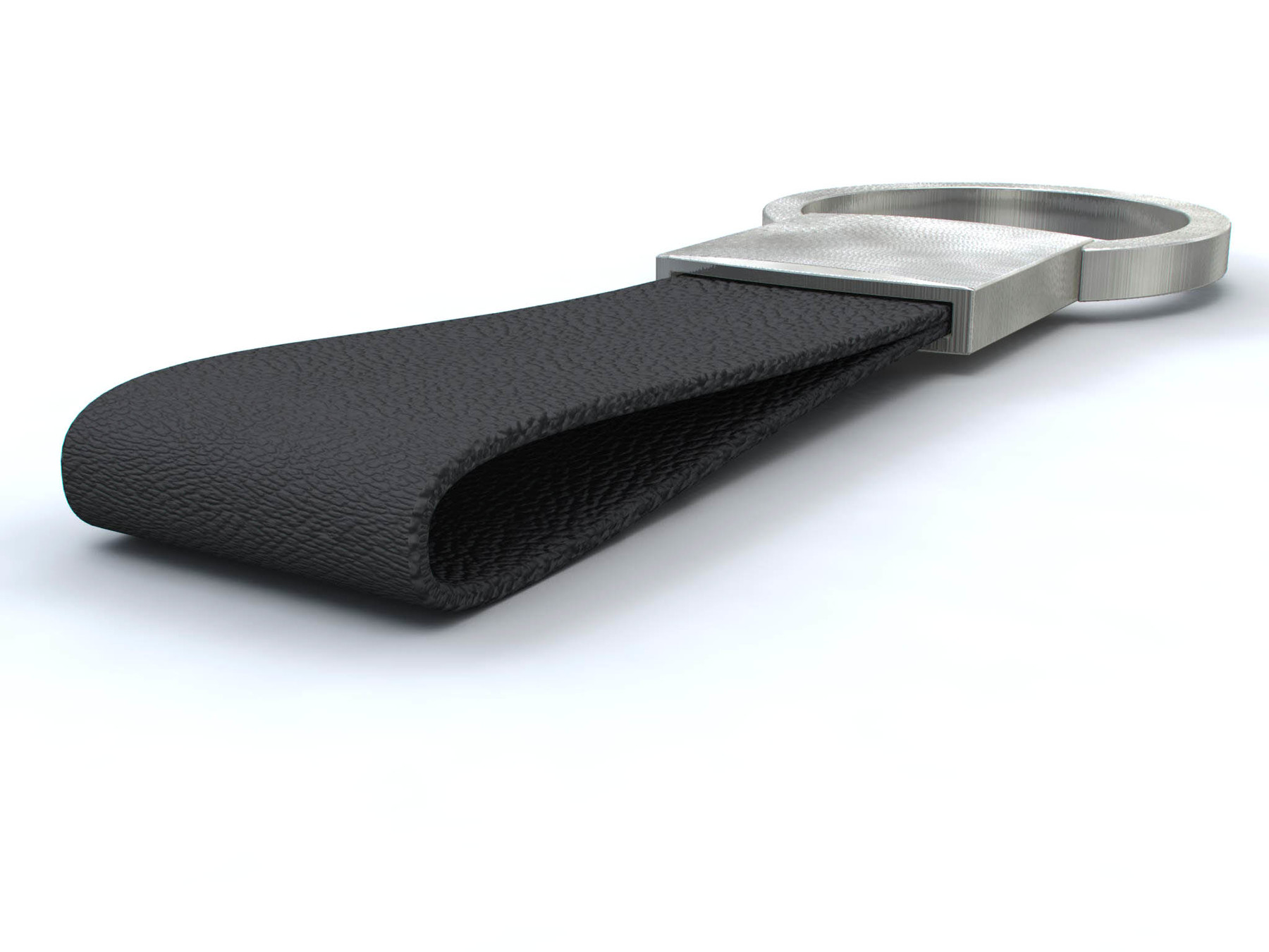 ArtStation - Leather and steel keychain 3D model | Resources