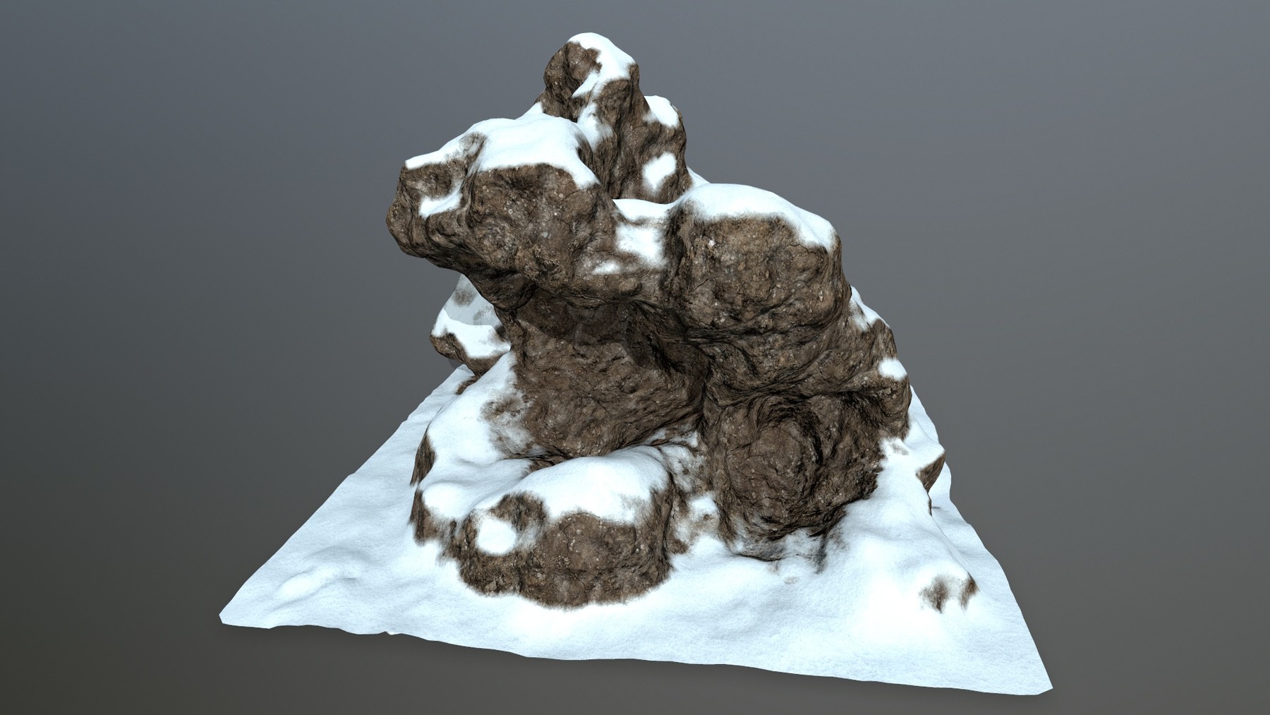 ArtStation - snow rock | Resources