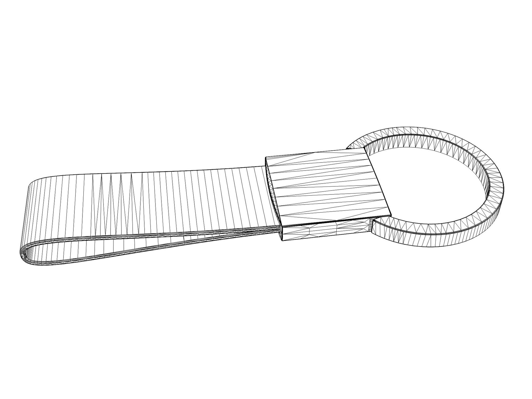 ArtStation - Leather and steel keychain 3D model | Resources