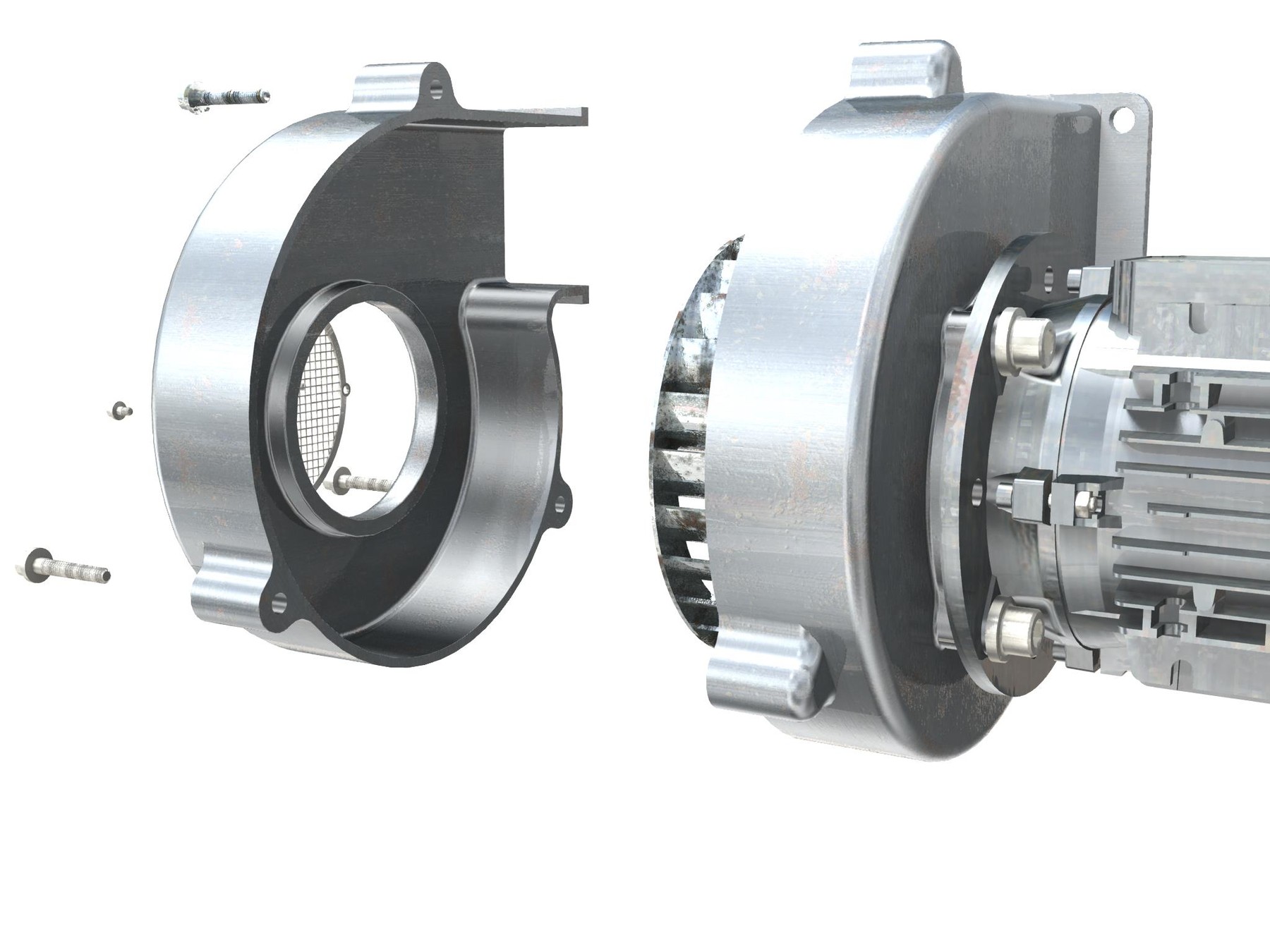 ArtStation - Industrial Centrifugal Blower Fan - Animated 3D model ...